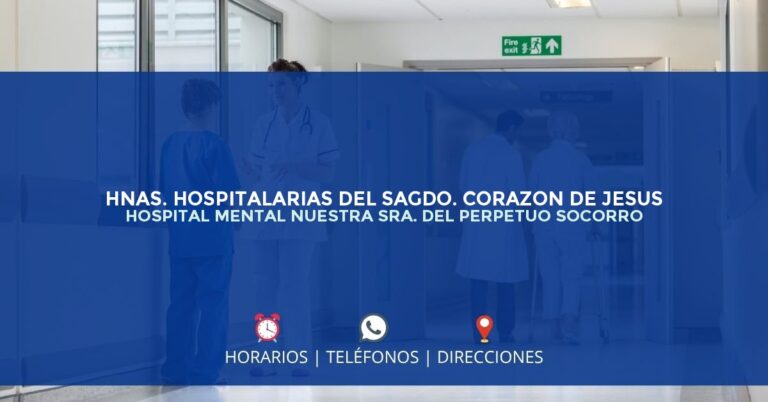 llᐈ HNAS. HOSPITALARIAS DEL SAGDO. CORAZON DE JESUS HOSPITAL MENTAL ...